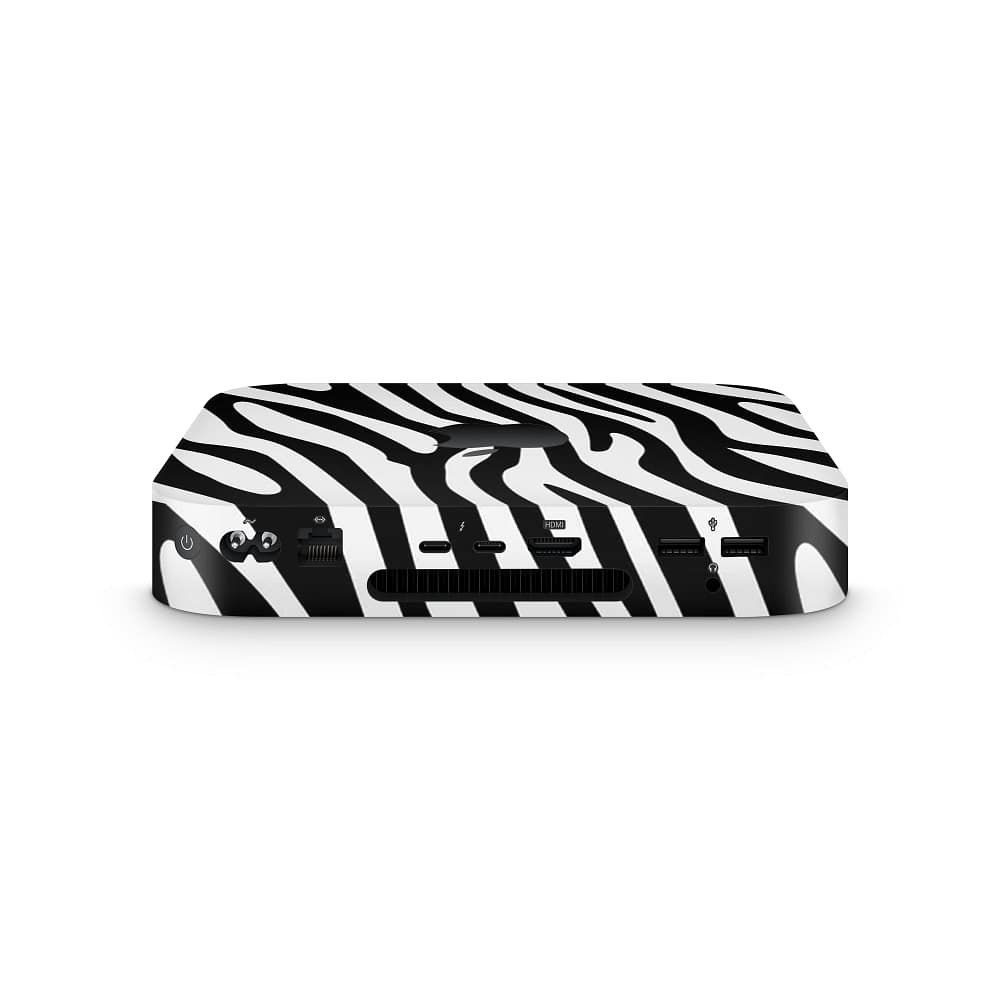 Mac Mini M1 Black And White Skin - WrapitSkin The Ultimate Protection!