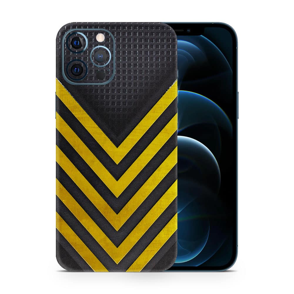 IPhone 12 Pro Max Arrows Yellow 3D Skin - WrapitSkin The Ultimate ...