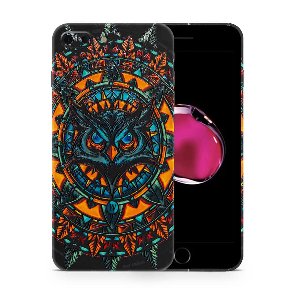 IPhone 7 Plus Owl 3D Skin - WrapitSkin The Ultimate Protection!