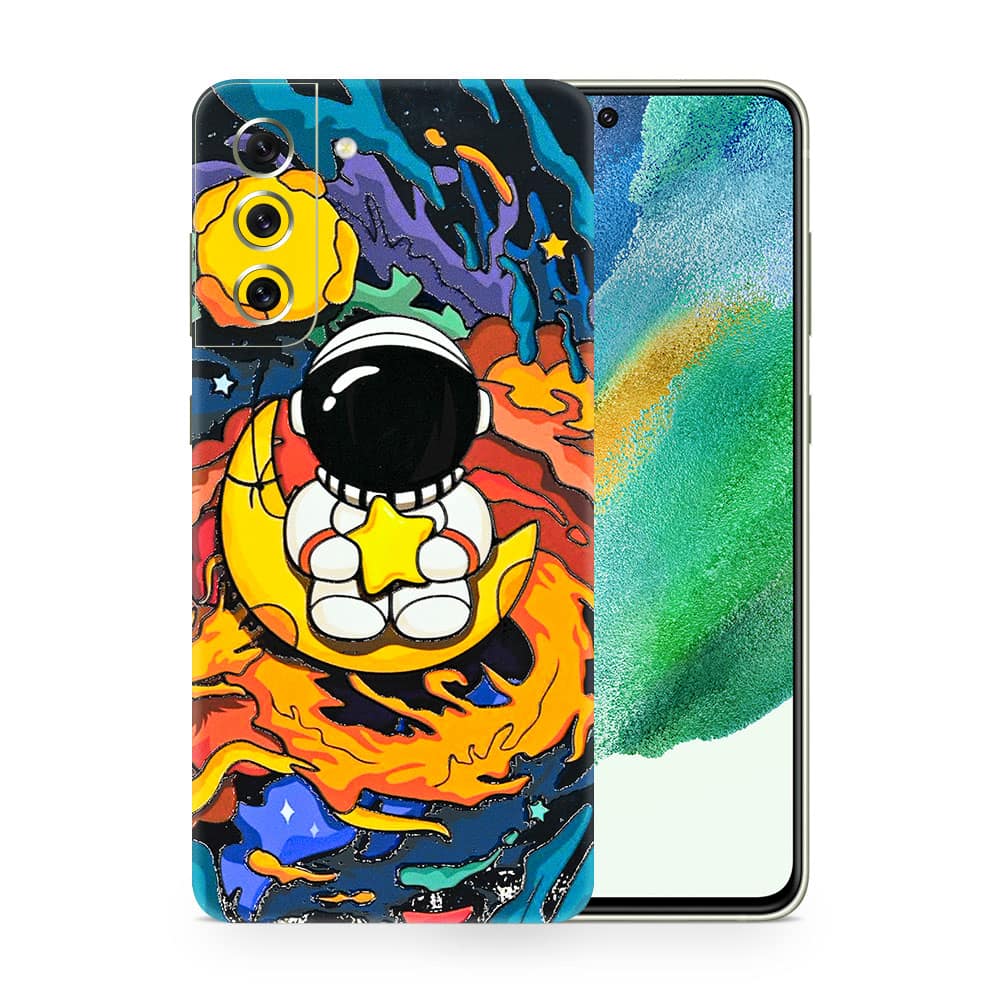 Galaxy S21 FE Astronaut 3D Skin - WrapitSkin The Ultimate Protection!