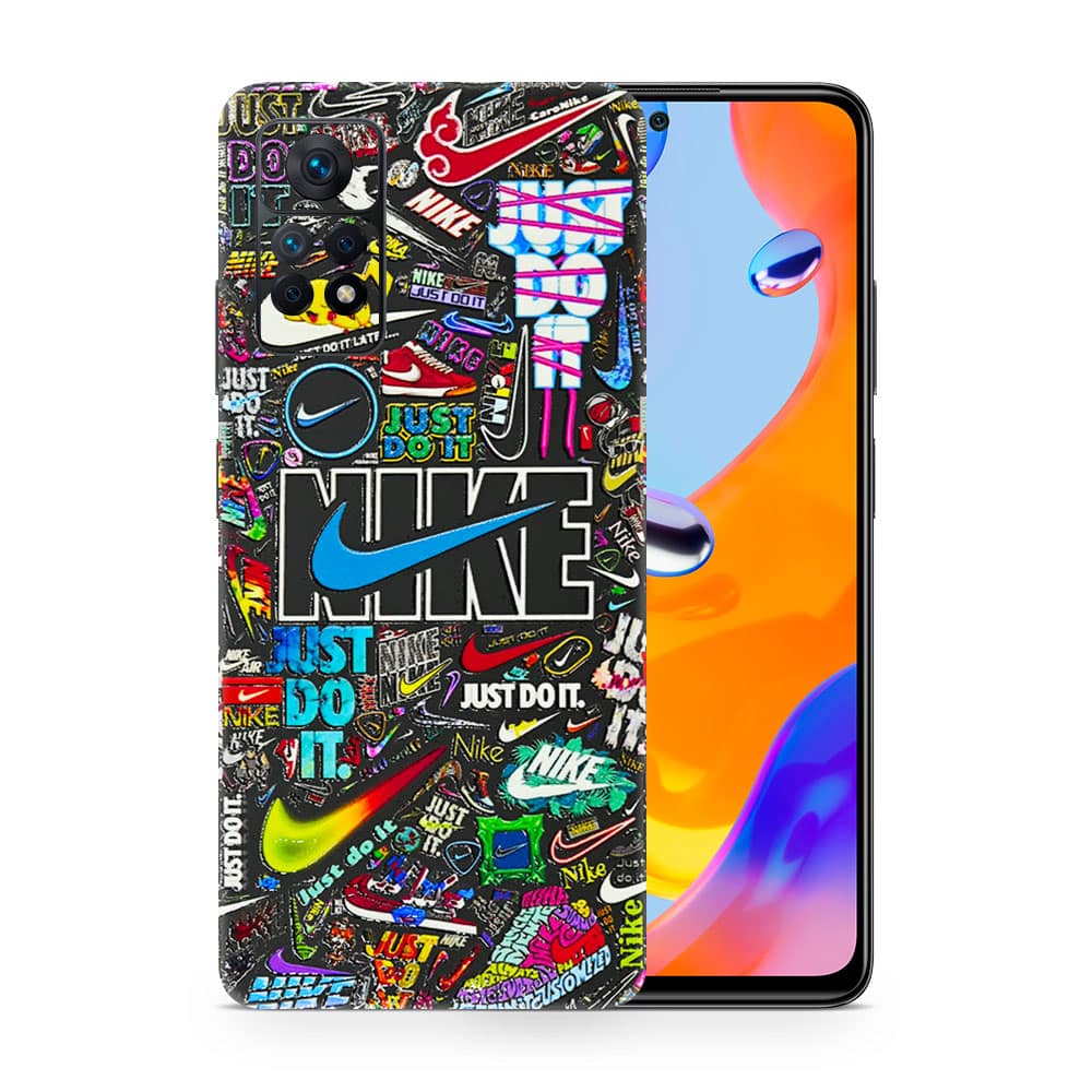 Redmi Note 11 Pro Nike Logos 3D Skin - WrapitSkin The Ultimate Protection!