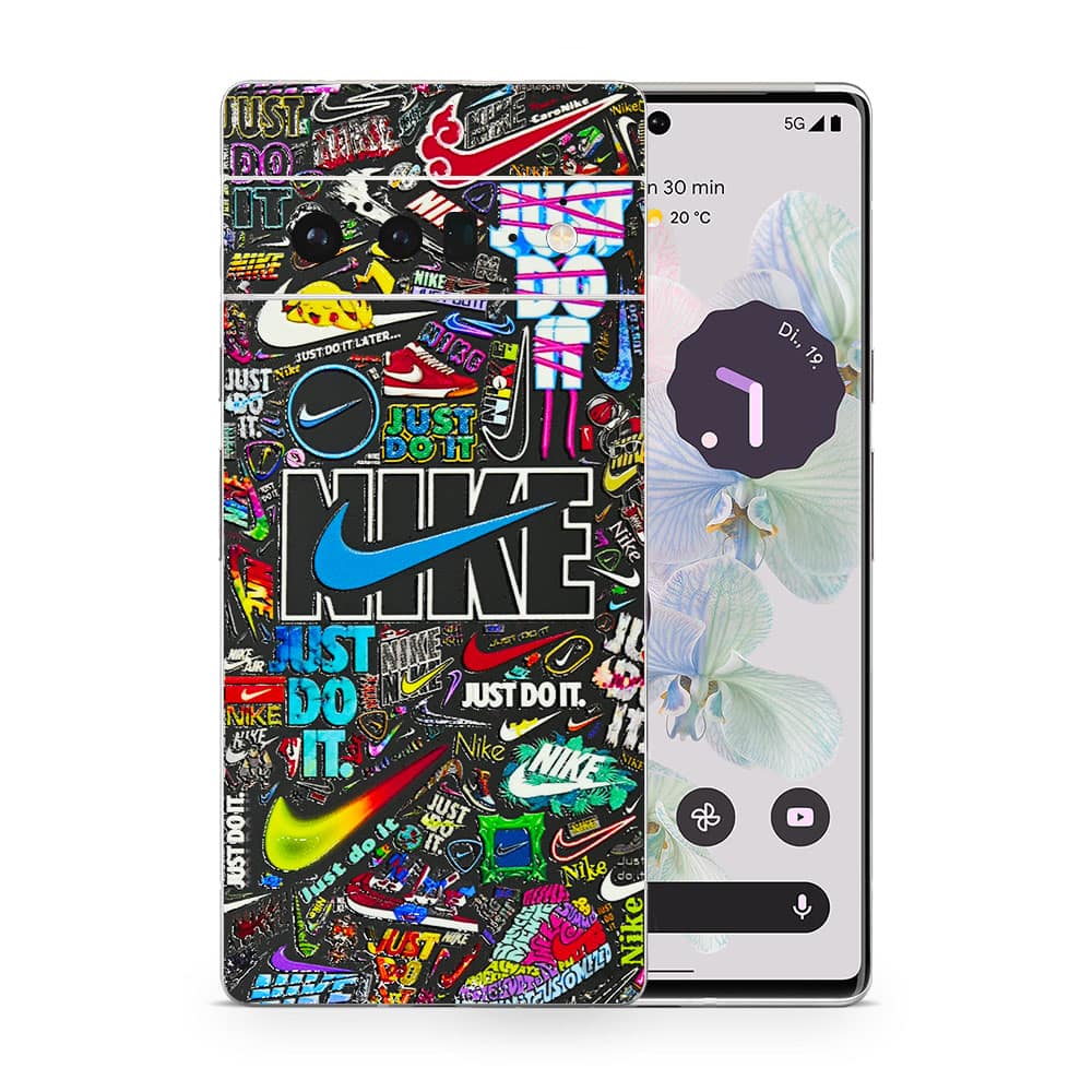 Pixel 6 Pro Nike Logos 3D Skin - WrapitSkin The Ultimate Protection!