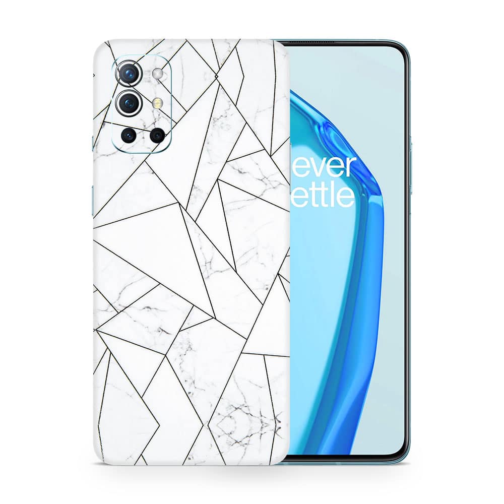 OnePlus 9R Marble Grid 3D Skin - WrapitSkin The Ultimate Protection!