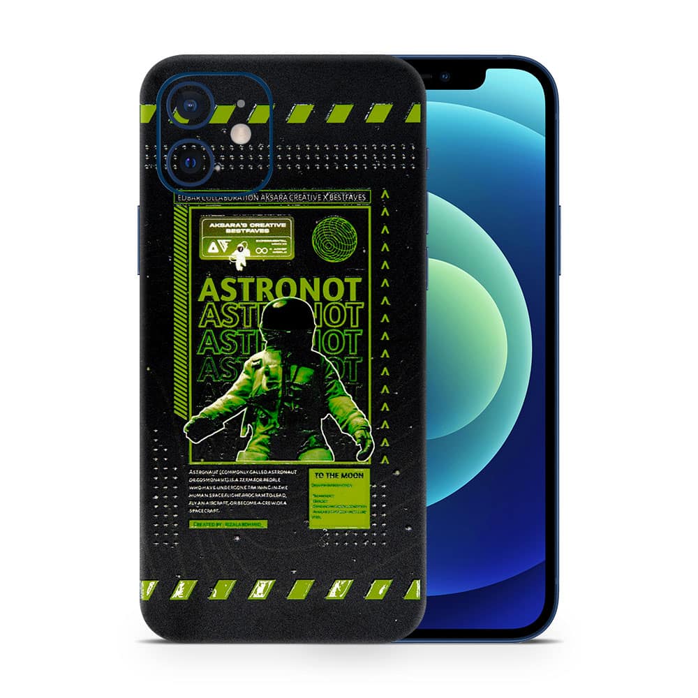 IPhone 12 Mini Interstellar 3D Skin - WrapitSkin The Ultimate Protection!