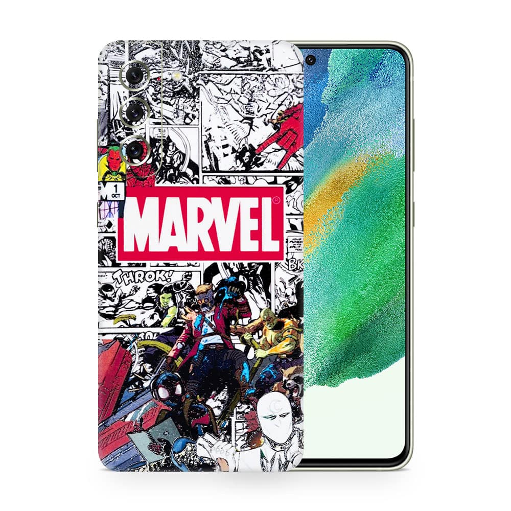Galaxy S21 FE Marvel Universe 3D Skin - WrapitSkin The Ultimate Protection!