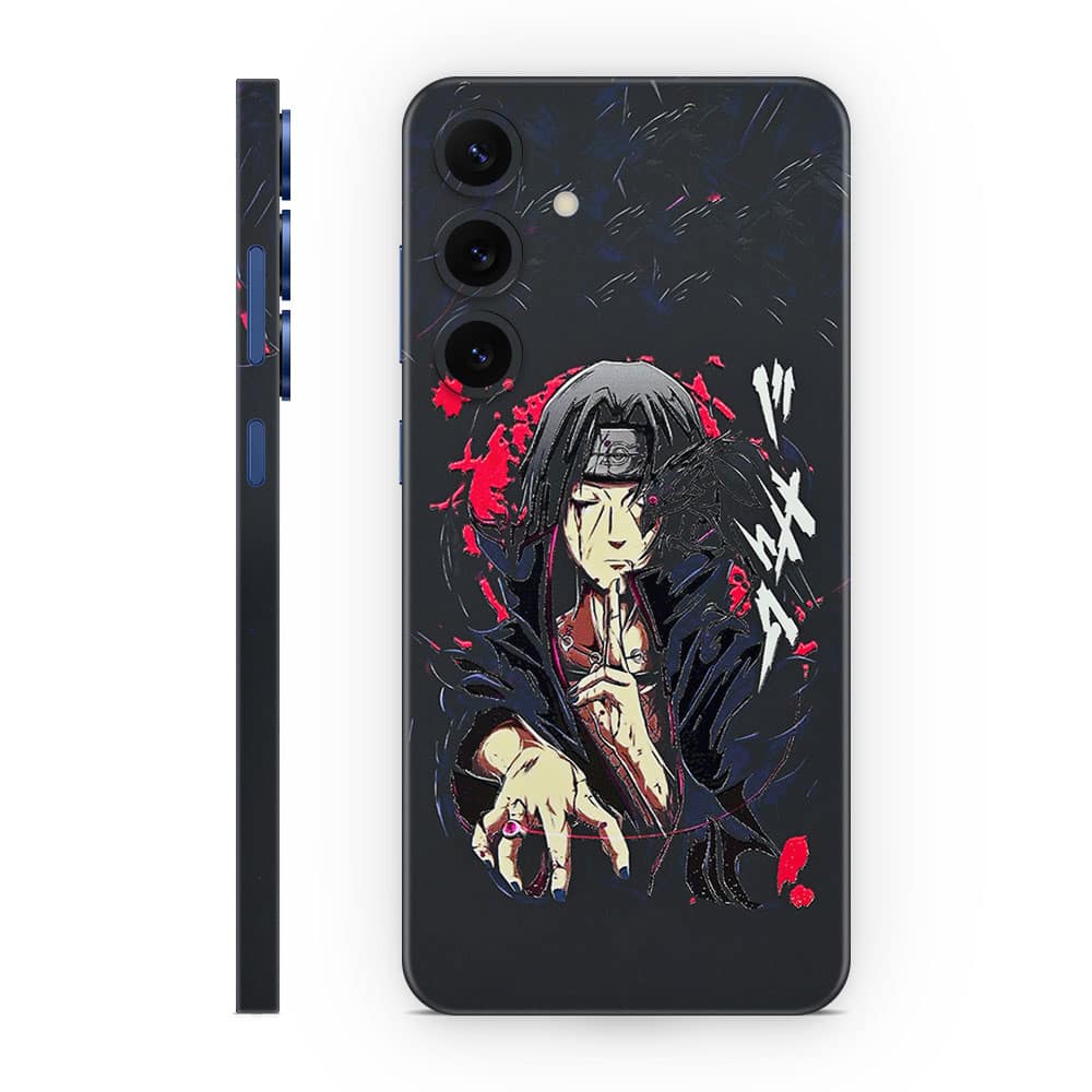 Galaxy S25 Itachi Uchiha 3D Skin - WrapitSkin The Ultimate Protection!