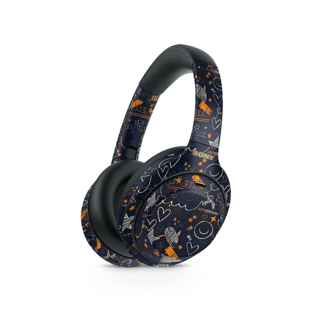 Sony WH-1000XM4 Doodleverse Skin - WrapitSkin The Ultimate Protection!