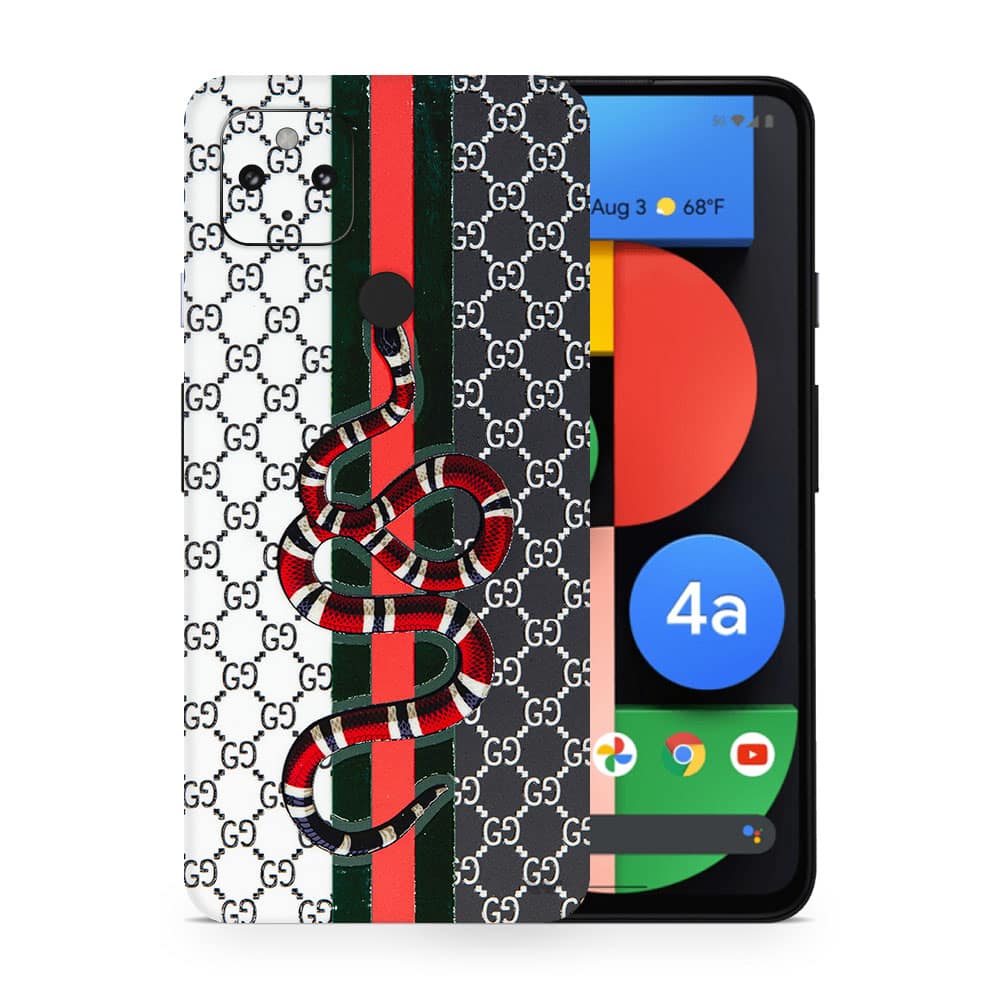 Pixel 4A 5G Gucci 3D Skin - WrapitSkin The Ultimate Protection!