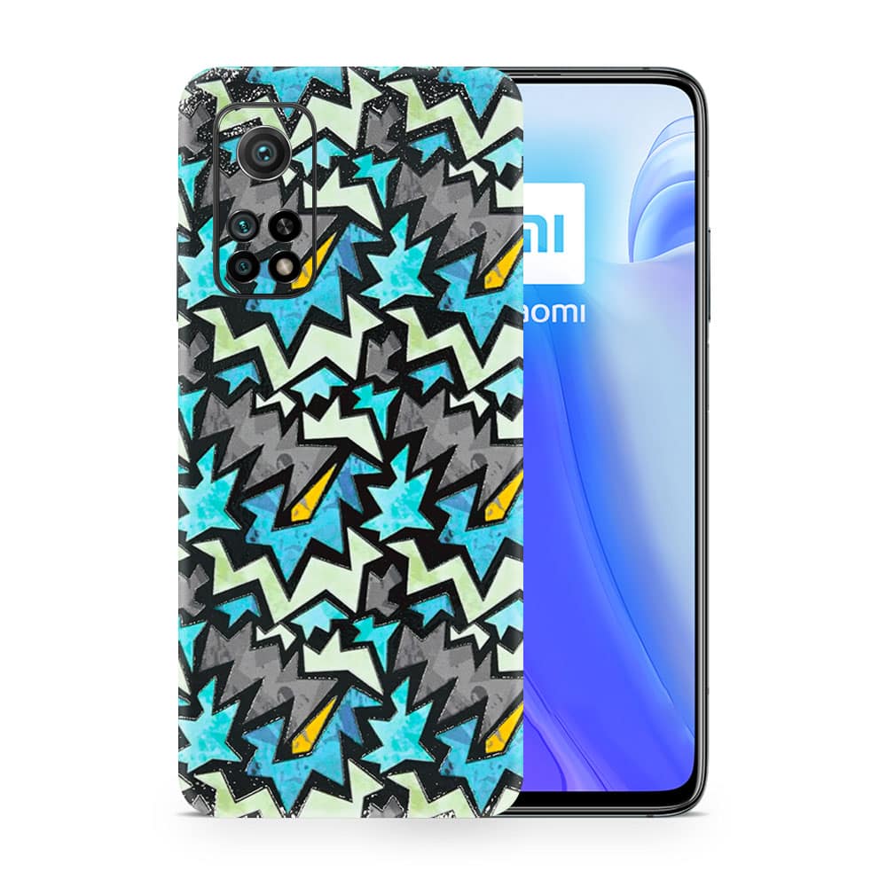 Mi 10T 5G Graffiti Harmony 3D Skin - WrapitSkin The Ultimate Protection!