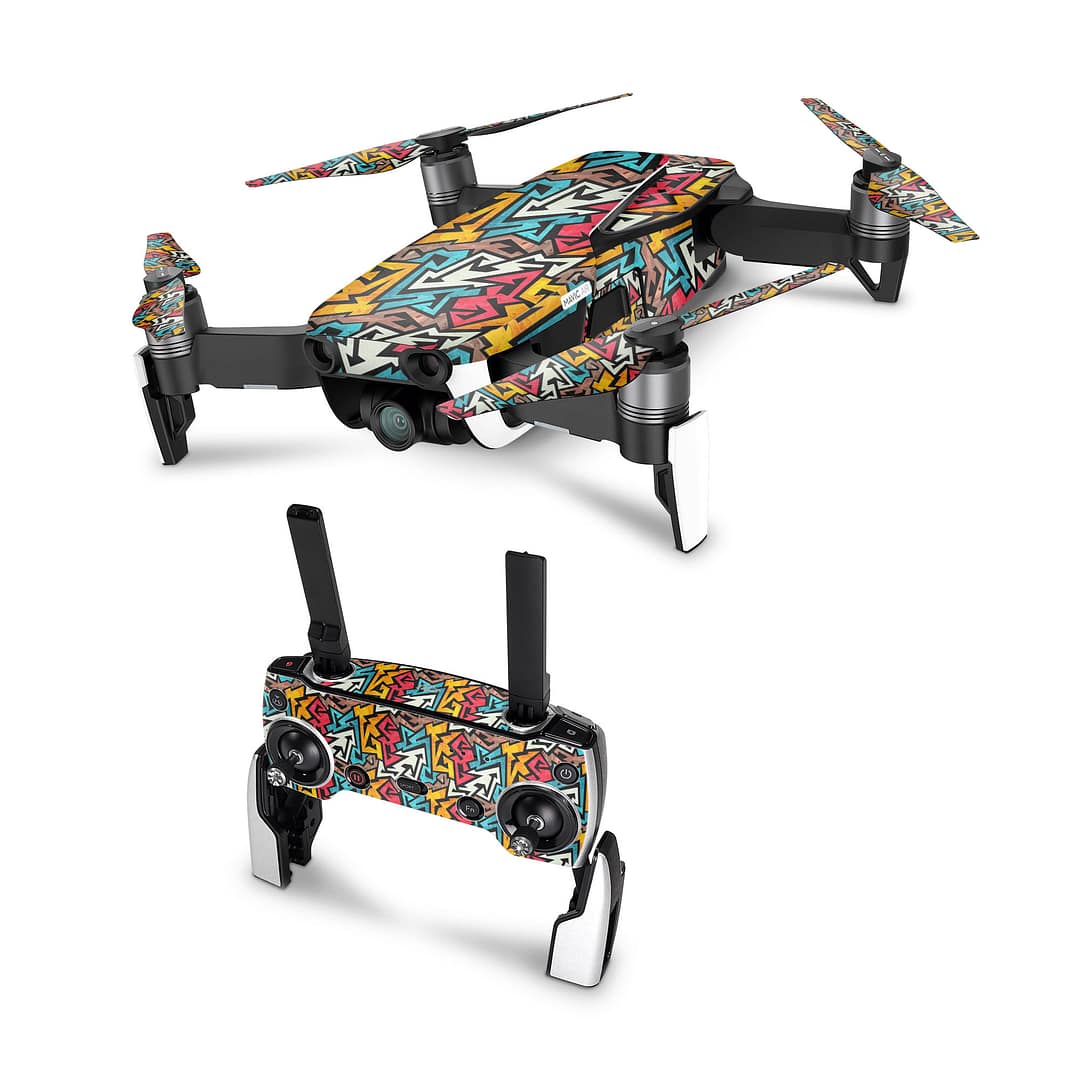 DJI Mavic Air Music Maze Skin - WrapitSkin The Ultimate Protection!