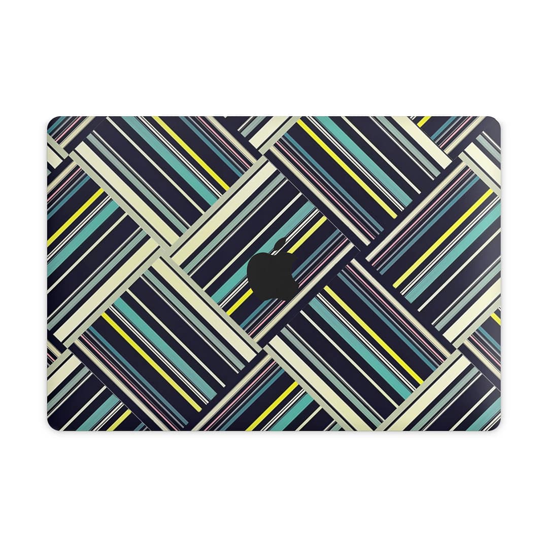MacBook Pro 13'' (Touch Bar,2018) Striped Abstract Skin - WrapitSkin ...