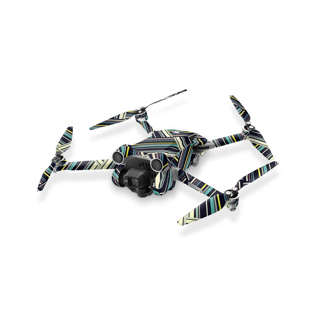 DJI Mini 3 Pro Striped Abstract Skin - WrapitSkin The Ultimate Protection!