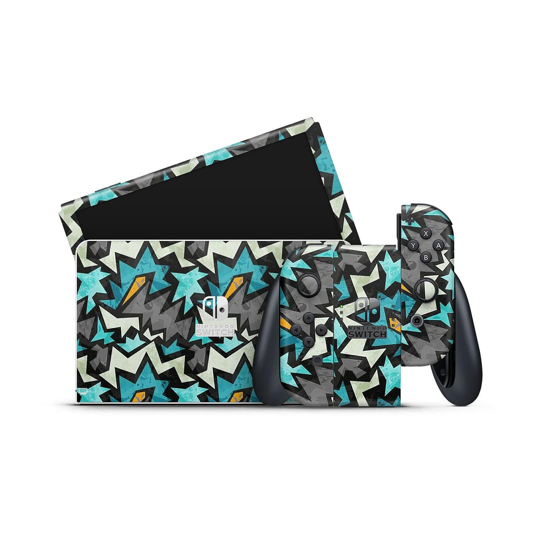 Nintendo Switch OLED Graffiti Harmony Skin - WrapitSkin The Ultimate ...