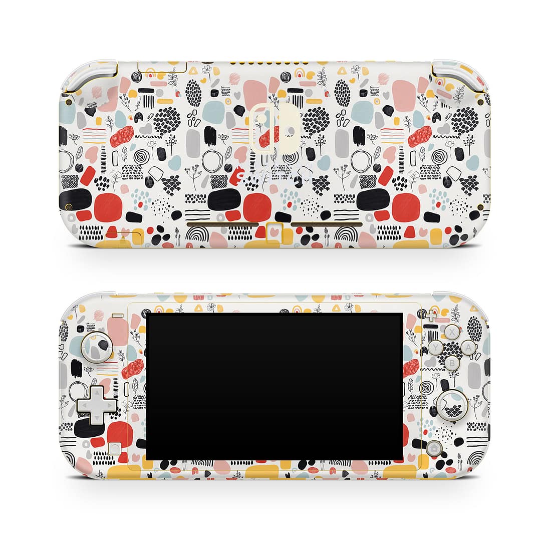 Nintendo Switch Lite Mystical Shapes Art Skin - WrapitSkin The Ultimate ...