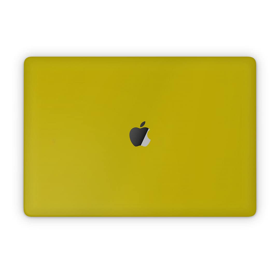 MacBook Pro 15'' (2017) Bitter Yellow Skin - WrapitSkin The Ultimate ...