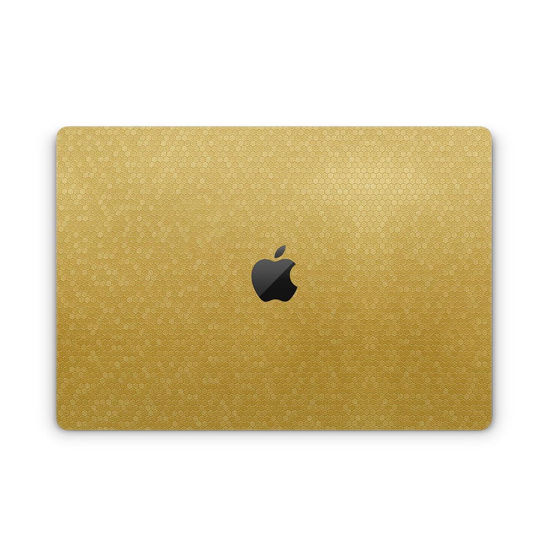 MacBook Pro 16'' (M1,2021) Honeycomb Gold Skin - WrapitSkin The ...