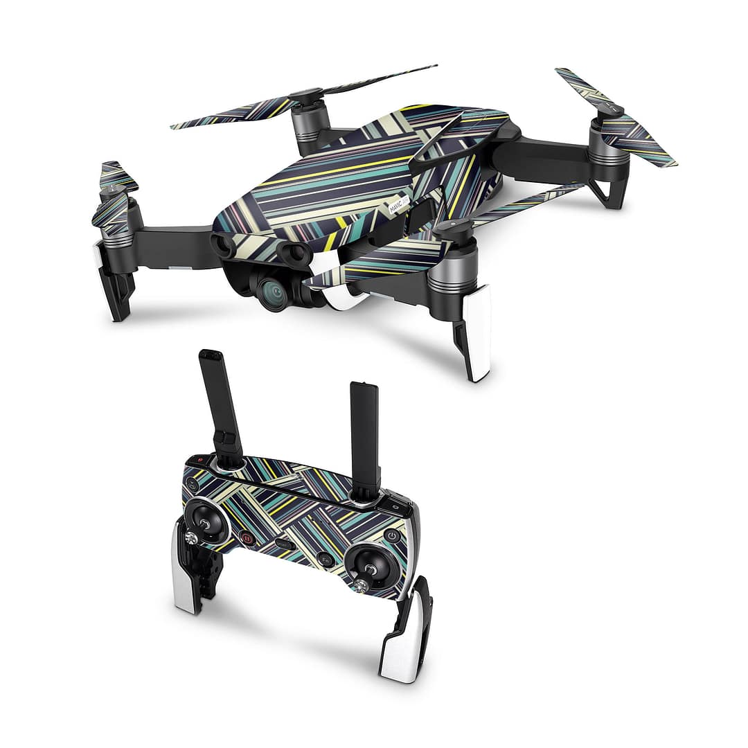 DJI Mavic Air Striped Abstract Skin - WrapitSkin The Ultimate Protection!