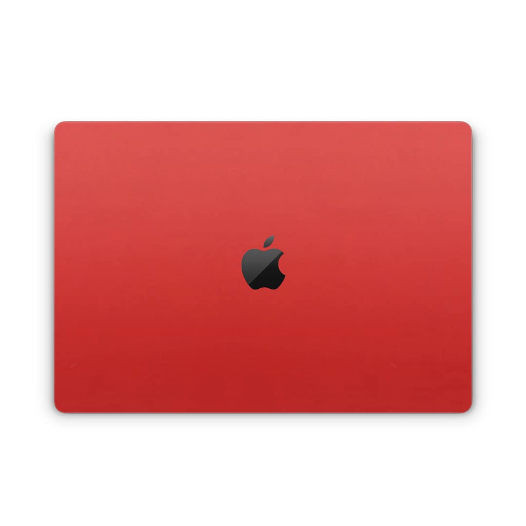 MacBook Pro 16'' (M1,2021) Matte Red Skin - WrapitSkin The Ultimate ...