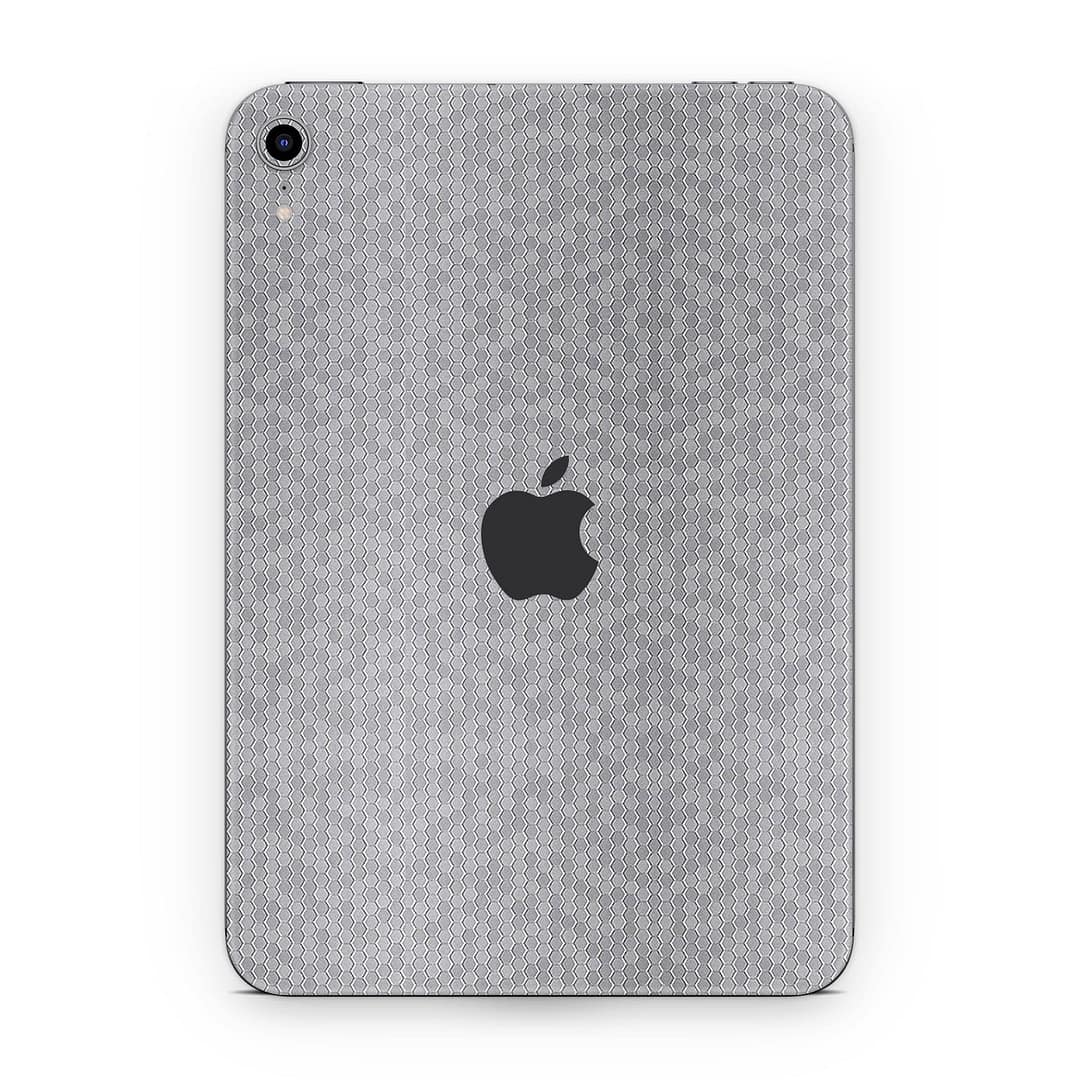 IPad Mini 6 Honeycomb Silver Skin - WrapitSkin The Ultimate Protection!