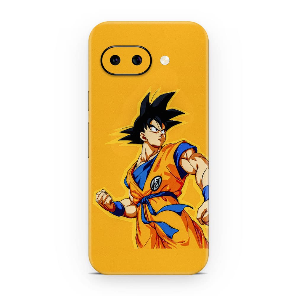 Pixel 9A Goku Yellow 3D Skin - WrapitSkin The Ultimate Protection!