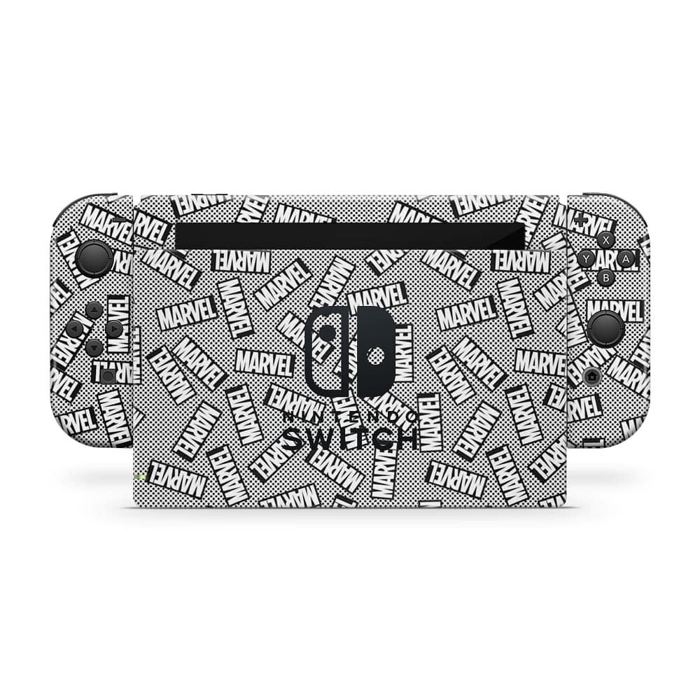Nintendo Switch Marvel Mania Skin - WrapitSkin The Ultimate Protection!