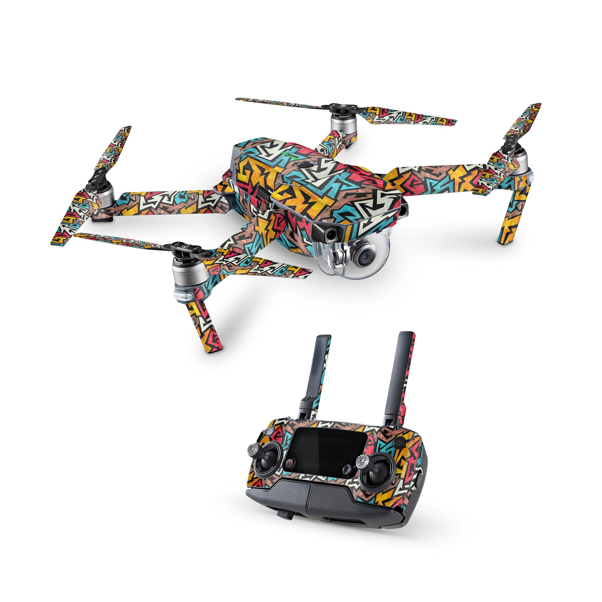 DJI Mavic Pro Music Maze Skin - WrapitSkin The Ultimate Protection!