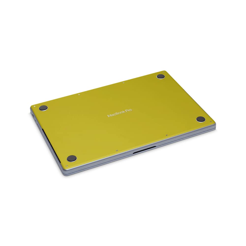 MacBook Pro 14'' (2021) Bitter Yellow Skin - WrapitSkin The Ultimate ...