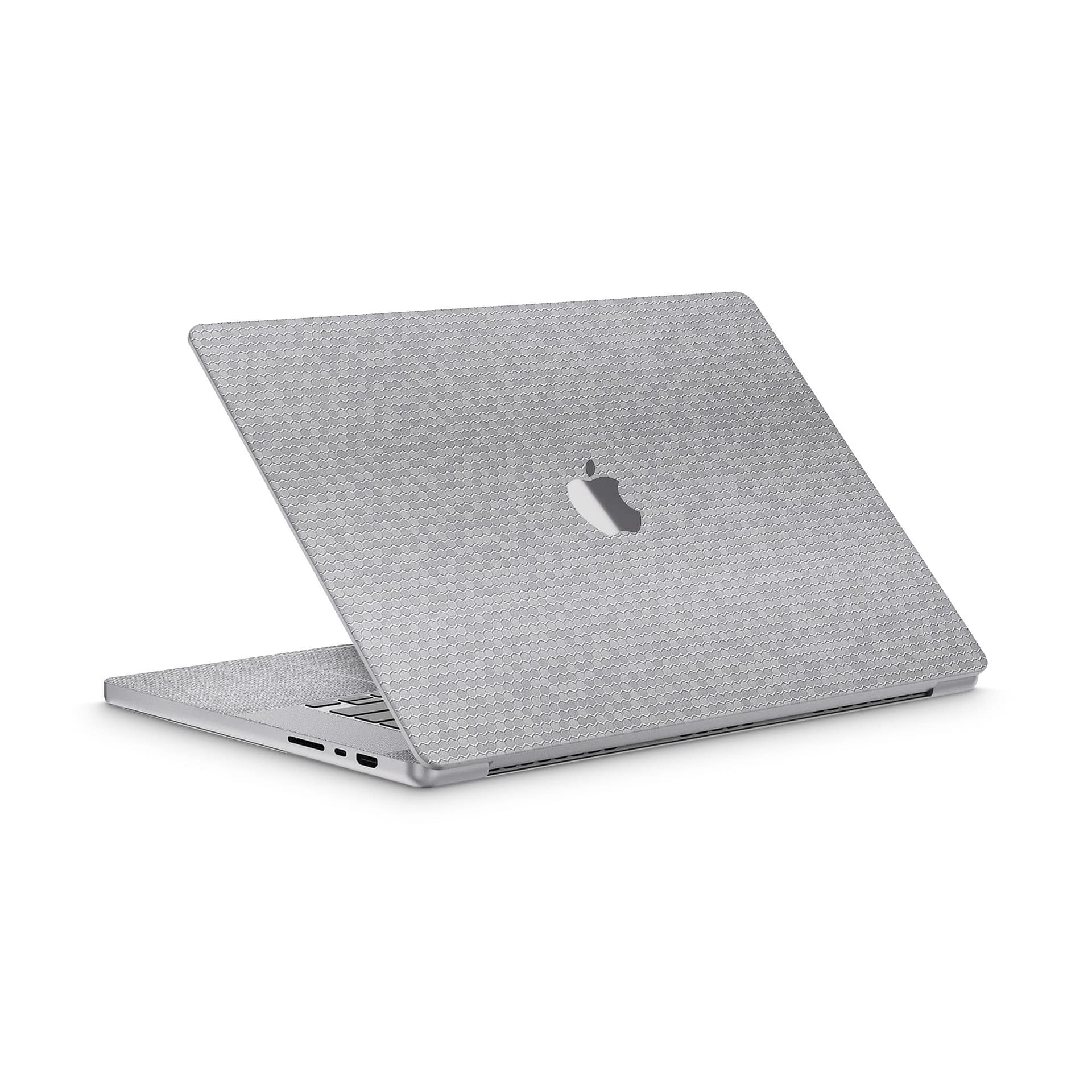 MacBook Pro 16'' (M1,2021) Honeycomb Silver Skin - WrapitSkin The ...