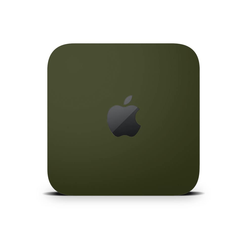 Mac Mini M2 Matte Military Green Skin - WrapitSkin The Ultimate Protection!