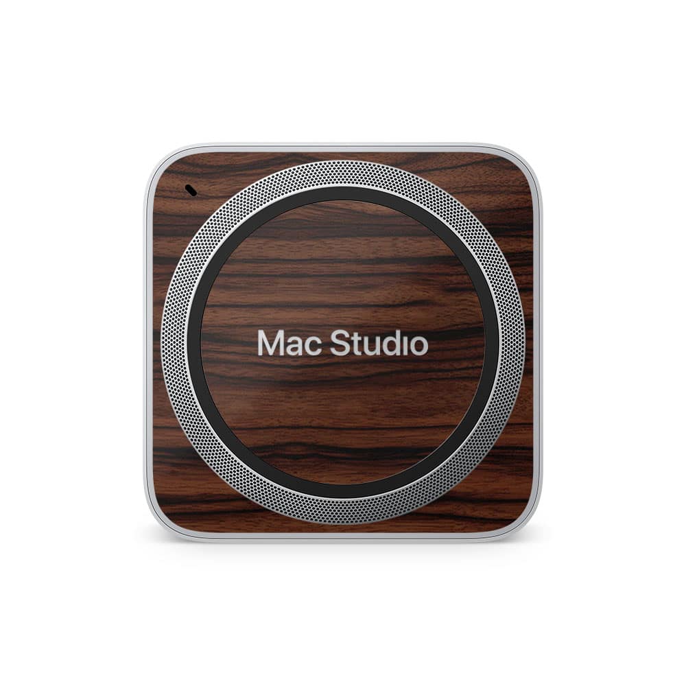 Mac Studio Ebony Wood Skin - WrapitSkin The Ultimate Protection!