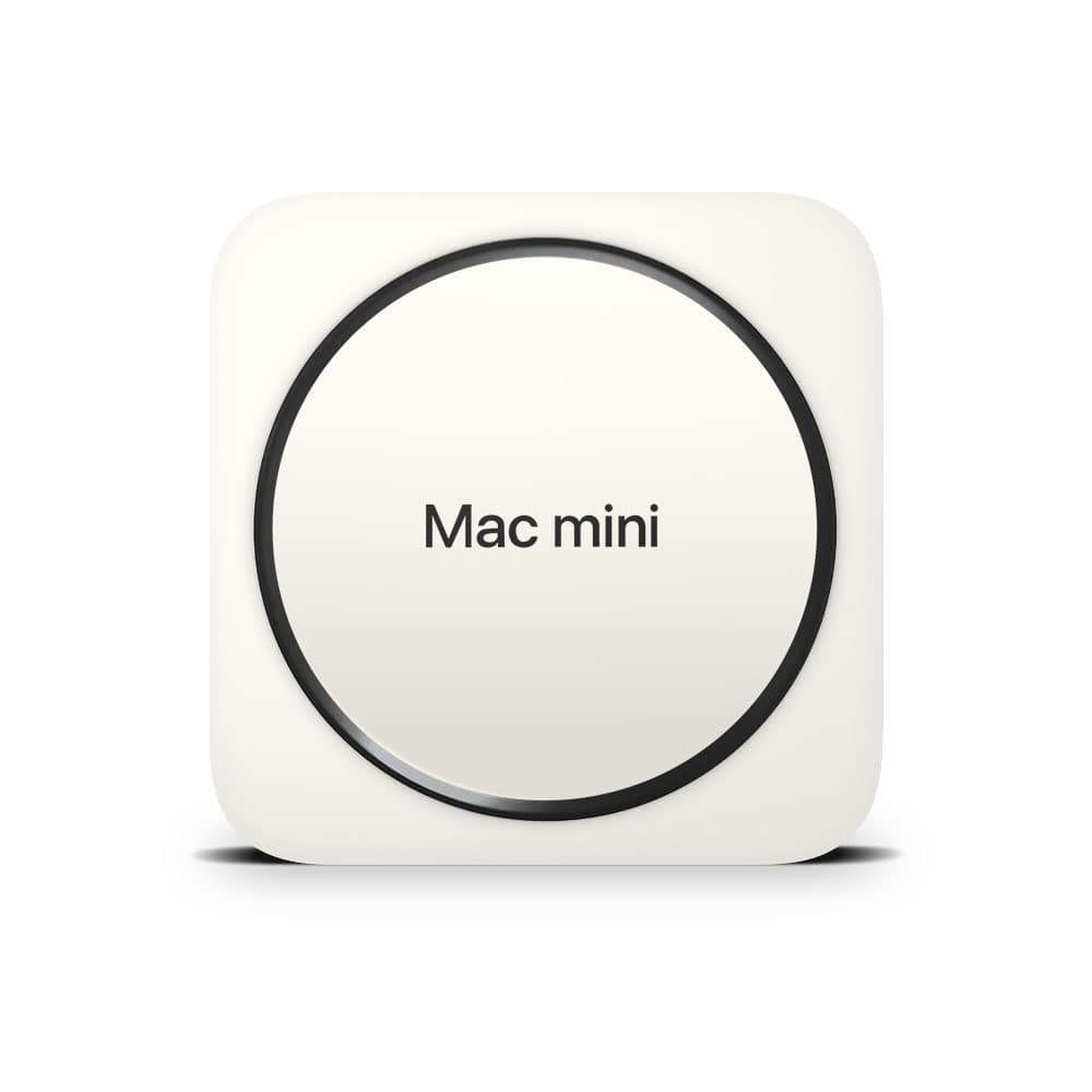 Mac Mini M2 Pearl White Skin - WrapitSkin The Ultimate Protection!