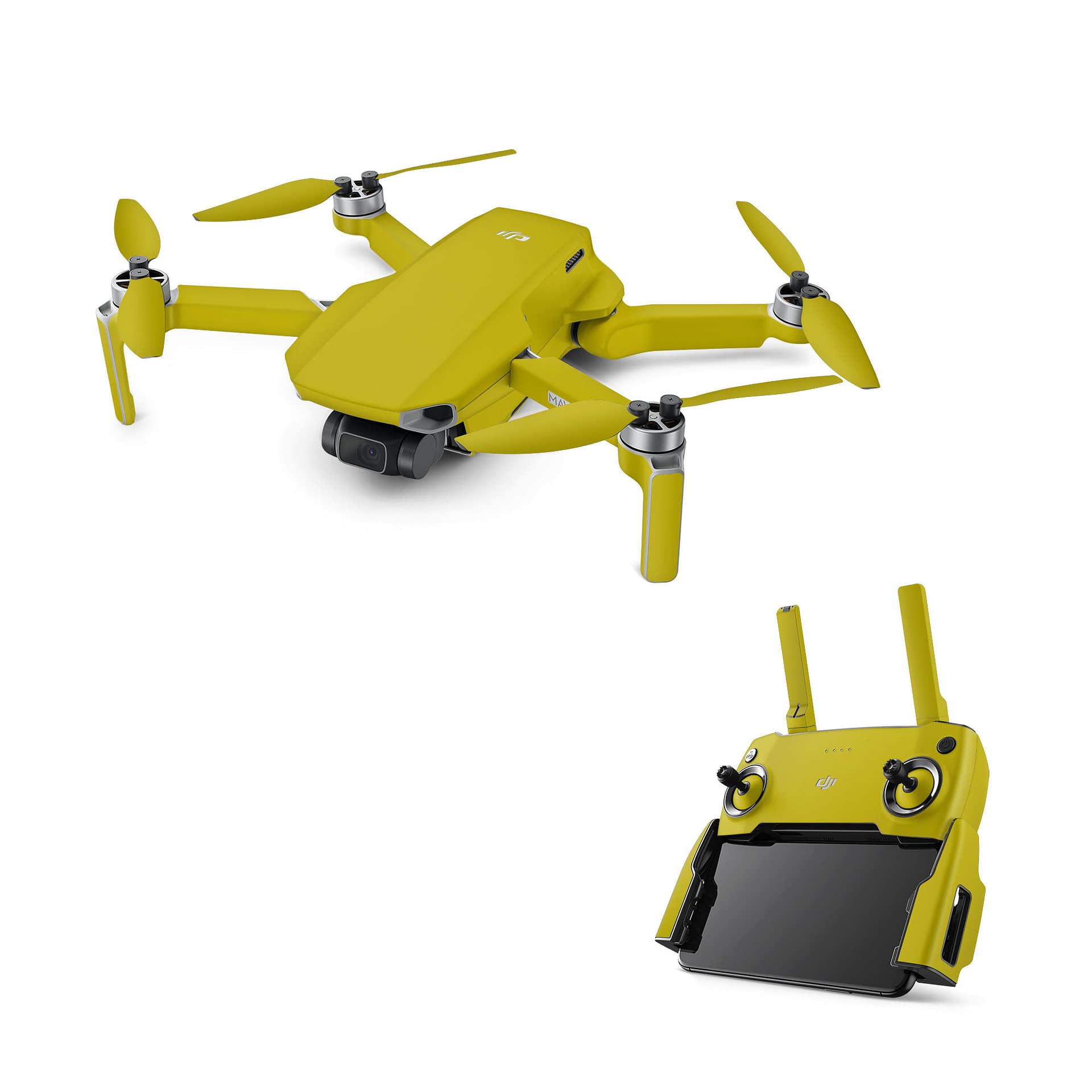 DJI Mavic Mini Bitter Yellow Skin - WrapitSkin The Ultimate Protection!