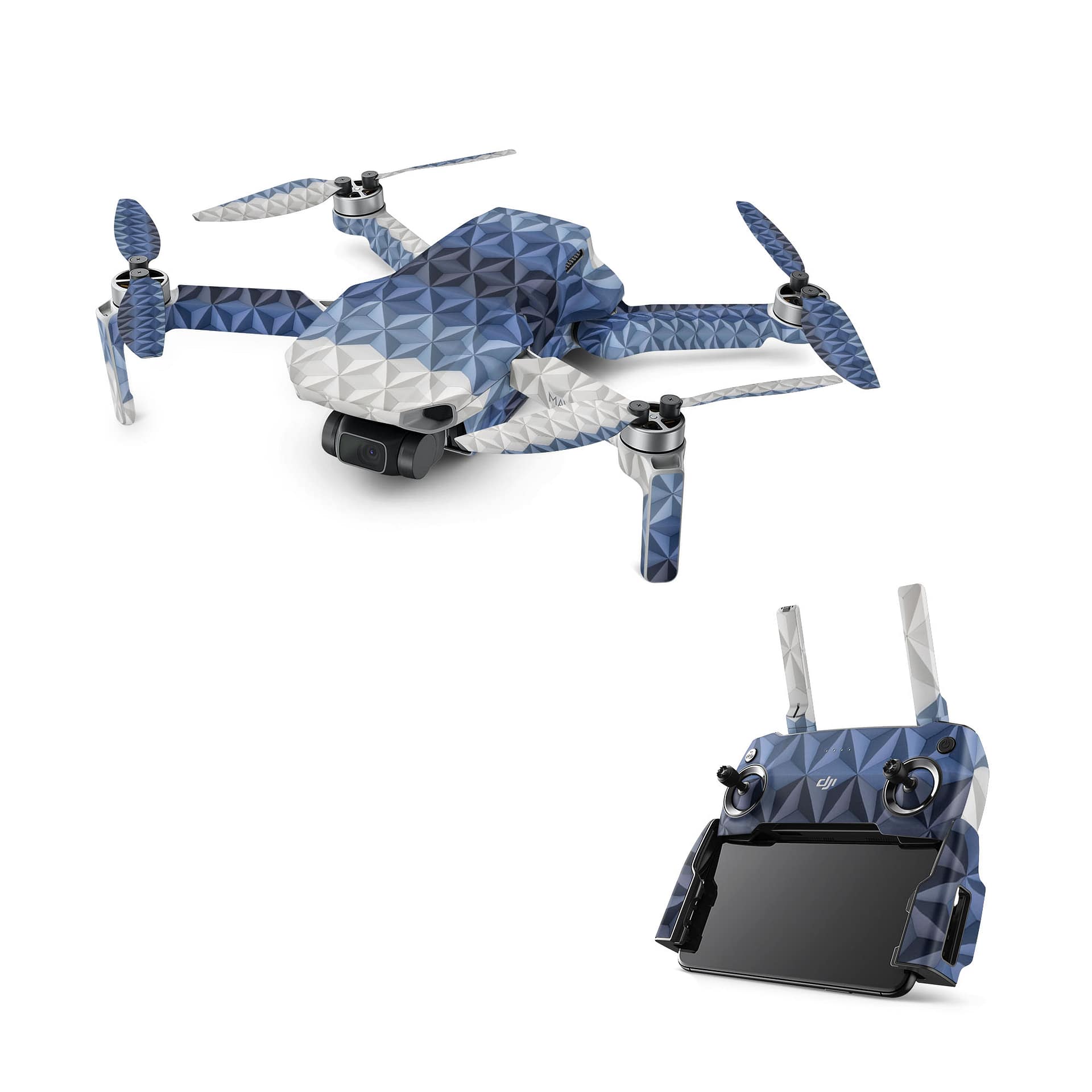 DJI Mavic Mini Arctic Diamonds Skin - WrapitSkin The Ultimate Protection!