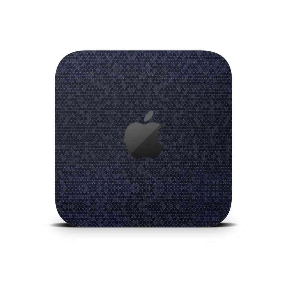 Mac Mini M1 Honeycomb Blue Skin - WrapitSkin The Ultimate Protection!