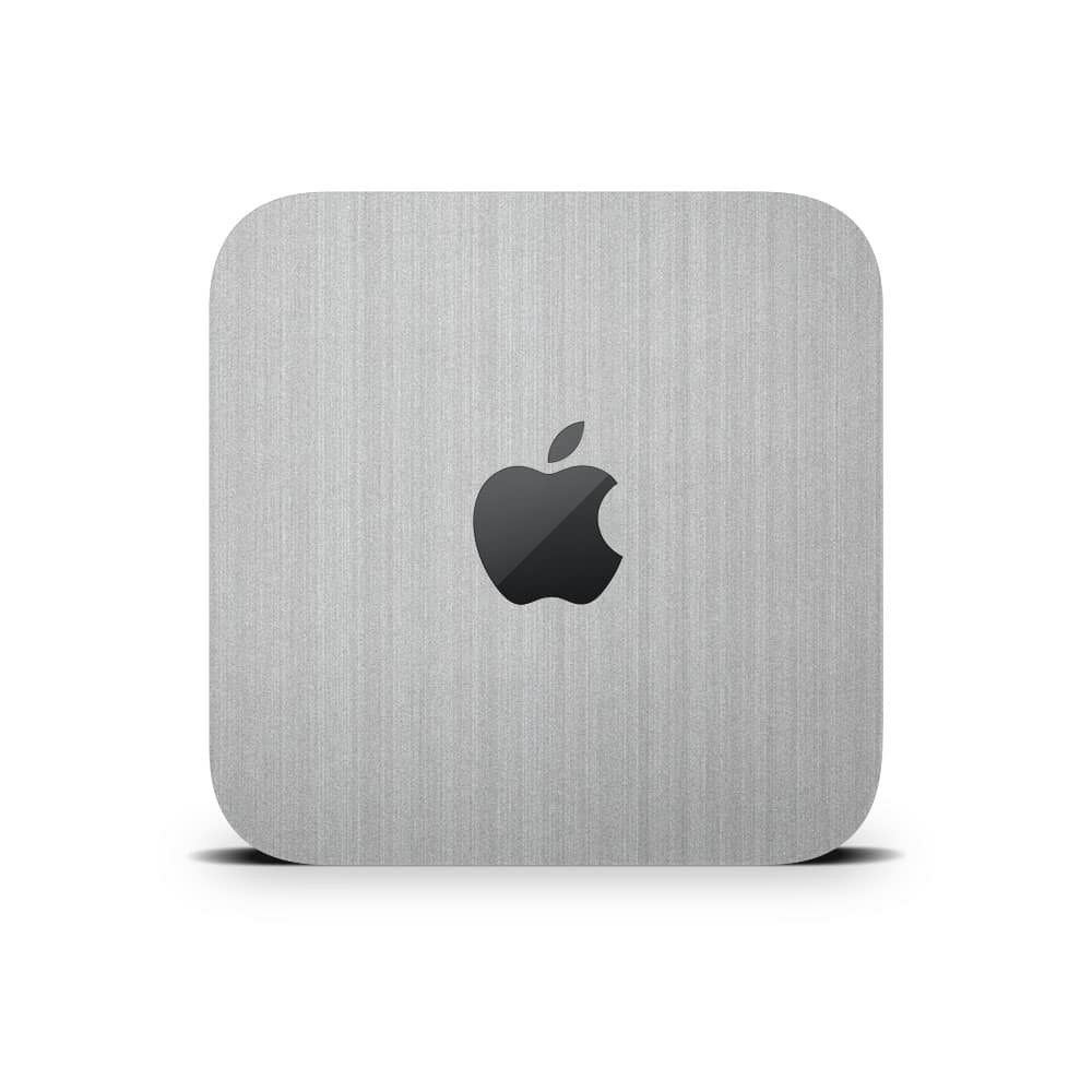 Mac Mini M2 Brushed Metal Steel Skin - WrapitSkin The Ultimate Protection!