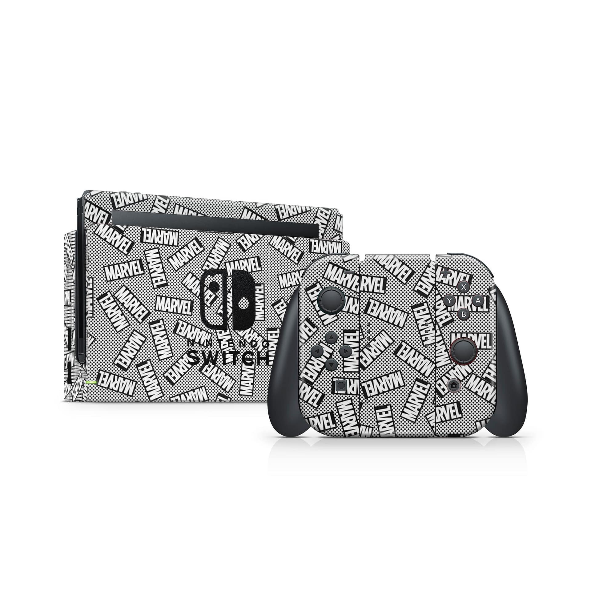 Nintendo Switch Marvel Mania Skin - WrapitSkin The Ultimate Protection!