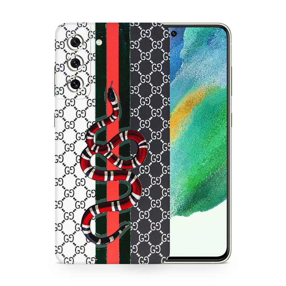 Galaxy S21 FE Gucci 3D Skin - WrapitSkin The Ultimate Protection!