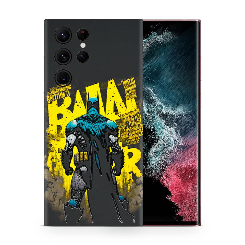 Galaxy S22 Ultra Batman 3D Skin - WrapitSkin The Ultimate Protection!