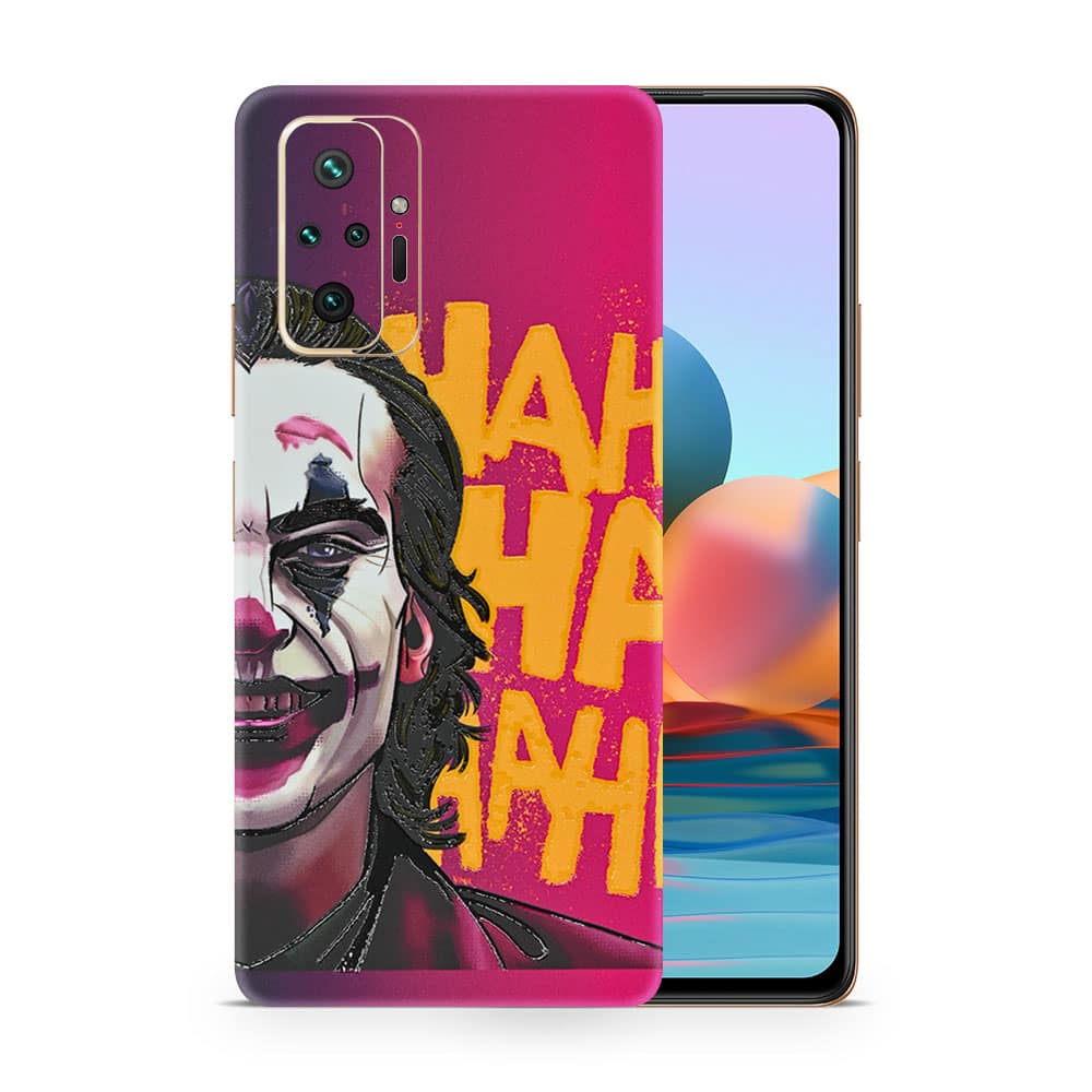 Redmi Note 10 Pro Joker 3D Skin - WrapitSkin The Ultimate Protection!