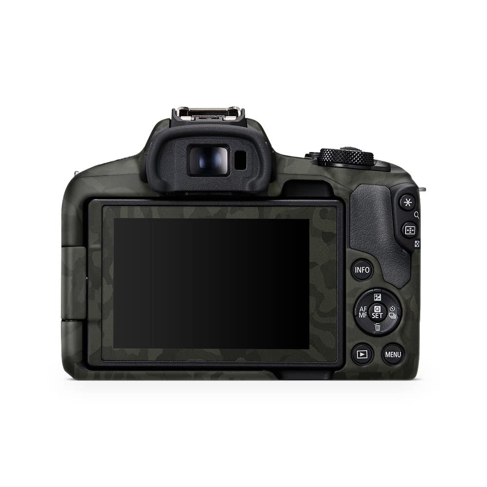 Canon EOS R50 Camera Camo Green Skin - WrapitSkin The Ultimate Protection!