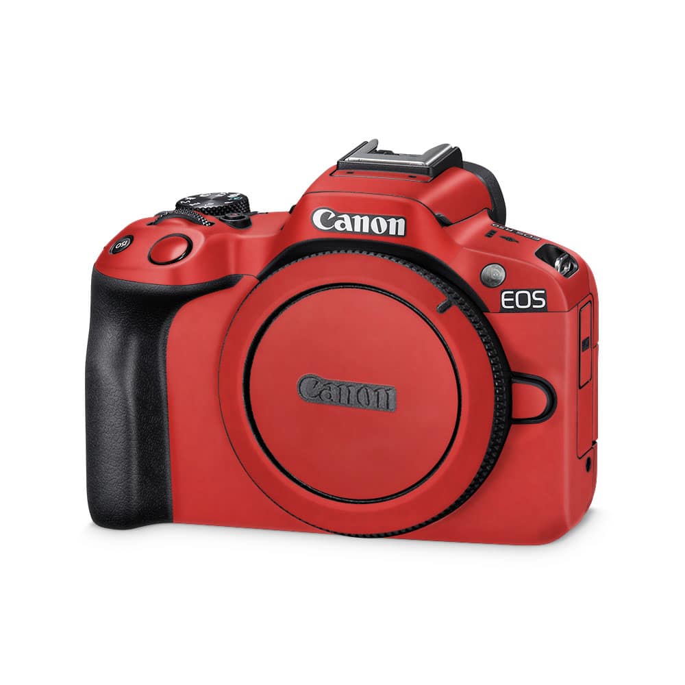 Canon EOS R50 Camera Matte Red Skin - WrapitSkin The Ultimate Protection!