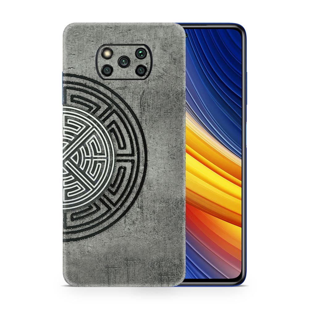 Poco X3 Pro The Maze 3D Skin - WrapitSkin The Ultimate Protection!