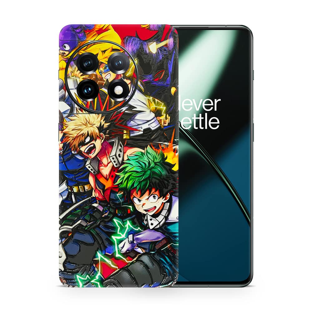 OnePlus 11 My Hero 3D Skin - WrapitSkin The Ultimate Protection!