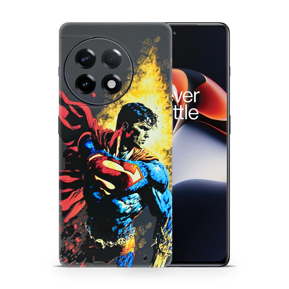 OnePlus 11R Superman Comic 3D Skin - WrapitSkin The Ultimate Protection!
