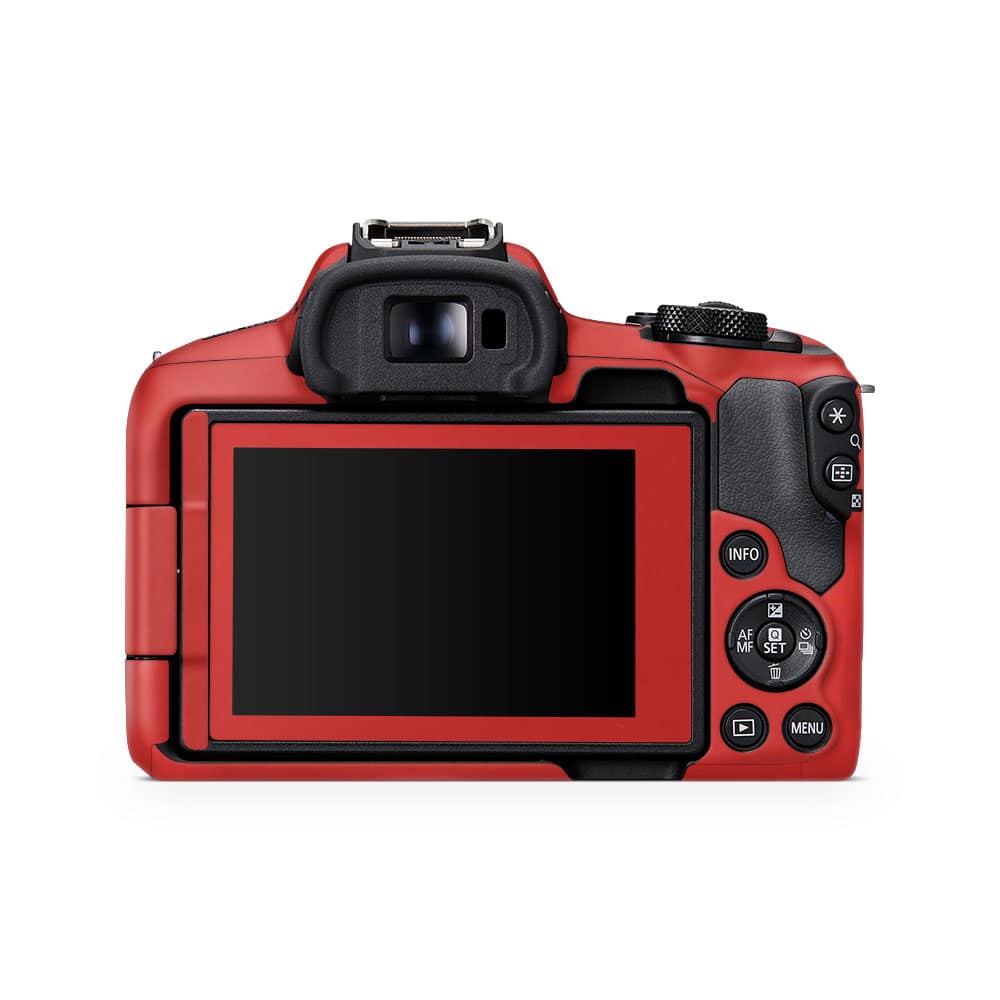 Canon EOS R50 Camera Matte Red Skin - WrapitSkin The Ultimate Protection!