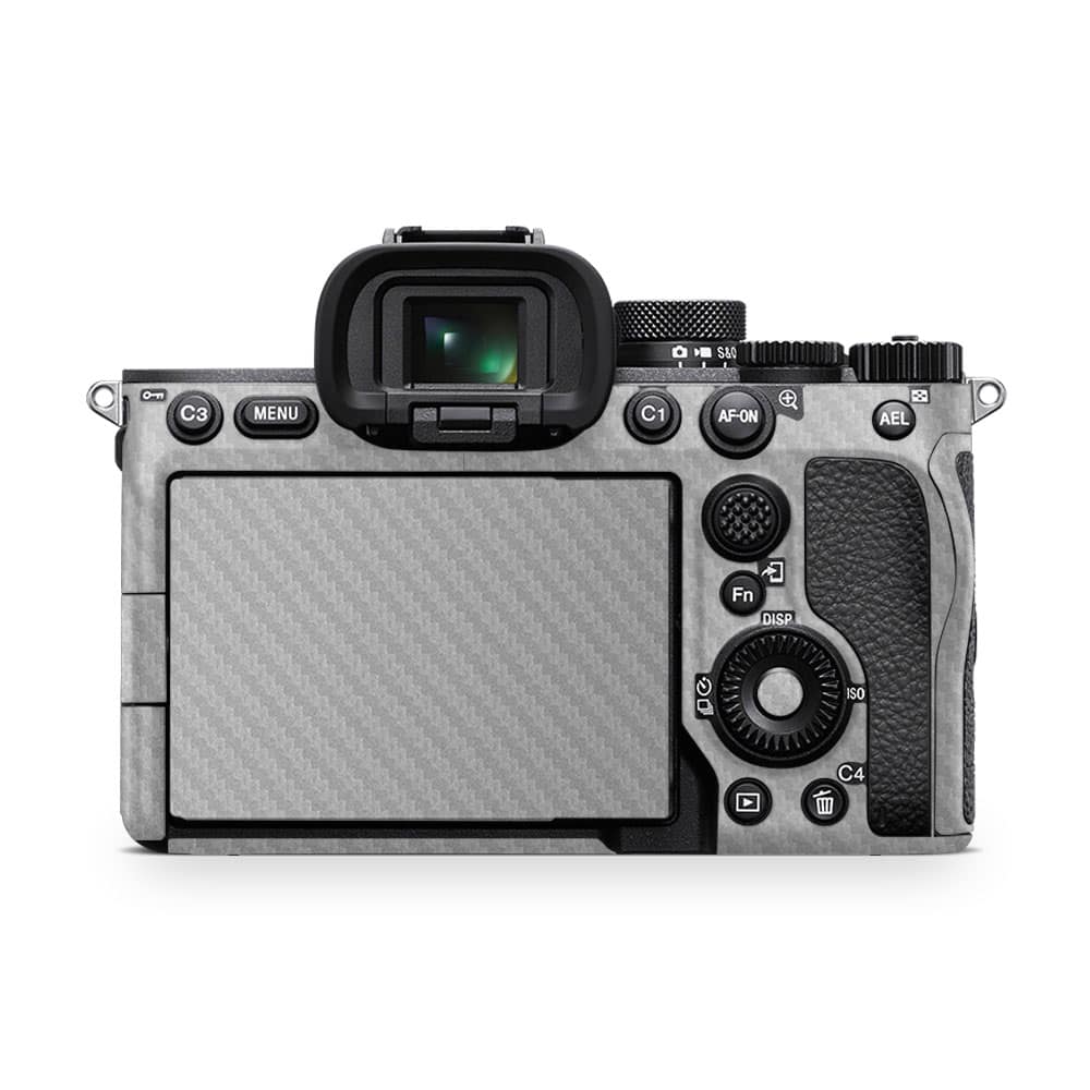 SONY Alpha A7 IV Camera Carbon Fiber Gray Skin - WrapitSkin The ...
