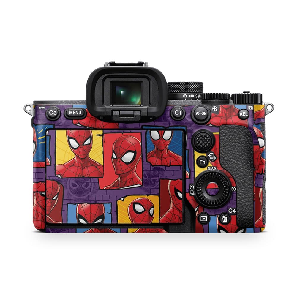 SONY Alpha A7 IV Camera Spidey's World Skin - WrapitSkin The Ultimate ...