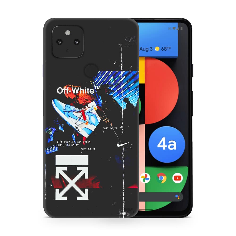 Pixel 4A 5G Jordan 3D Skin - WrapitSkin The Ultimate Protection!