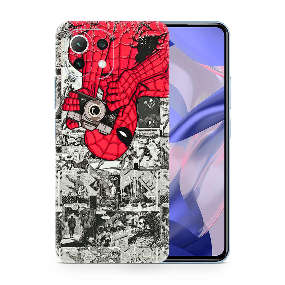 Mi 11 Lite 5G NE Spiderman Clicks 3D Skin - WrapitSkin The Ultimate ...