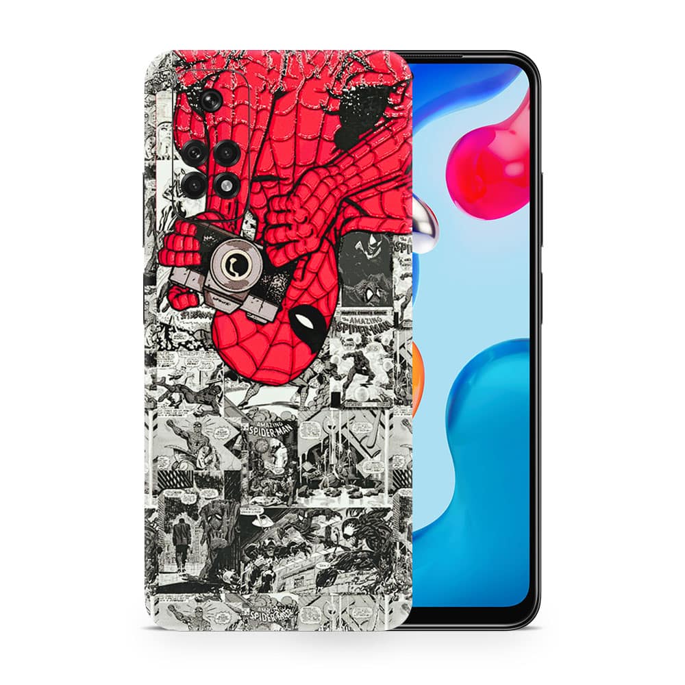 Redmi Note 11 Spiderman Clicks 3D Skin - WrapitSkin The Ultimate ...
